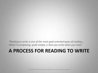 Chapter 2: Reading as Inquiry | PPTX