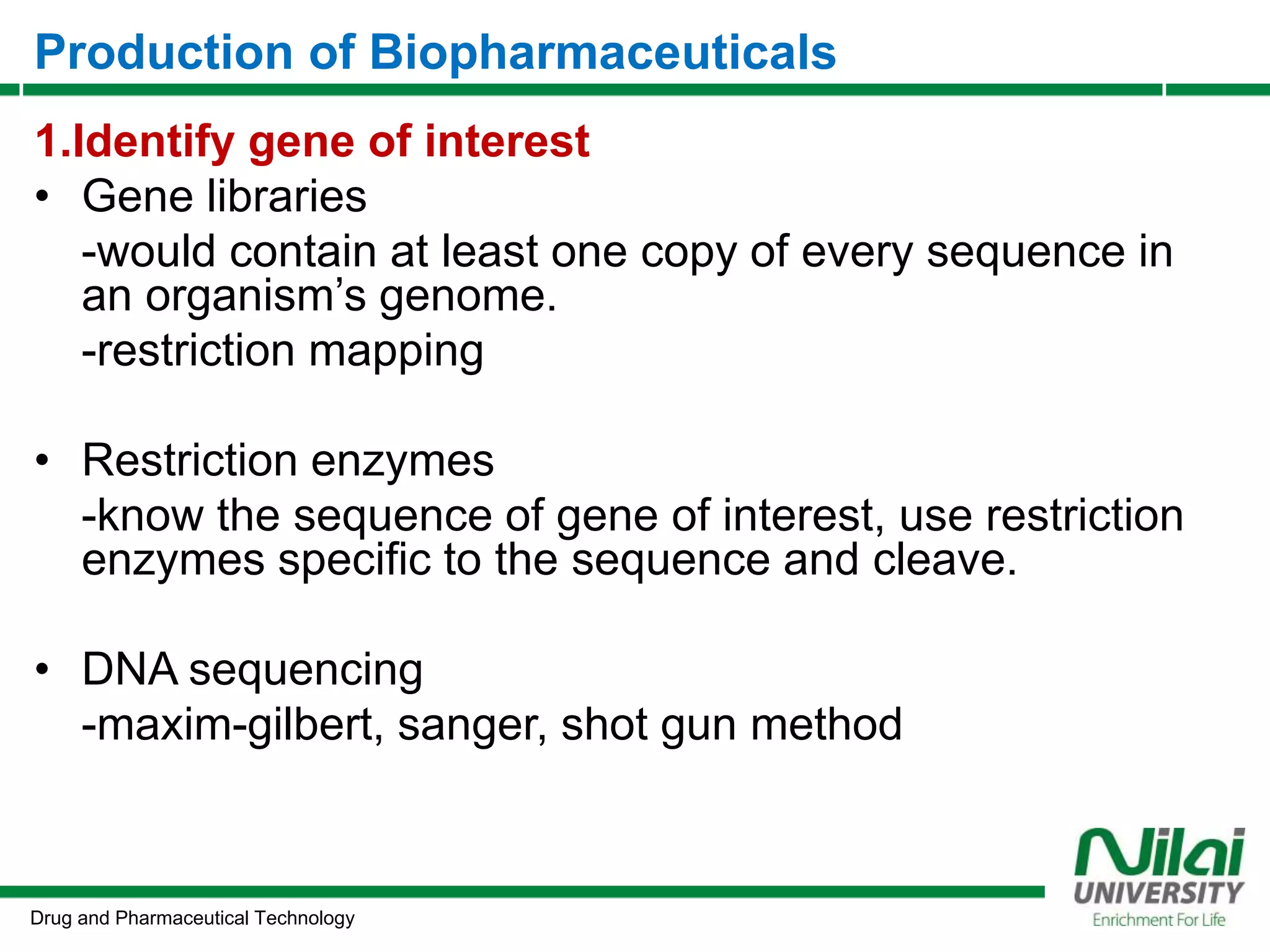 Chapter 2 Production of Biopharmaceuticals.pptx