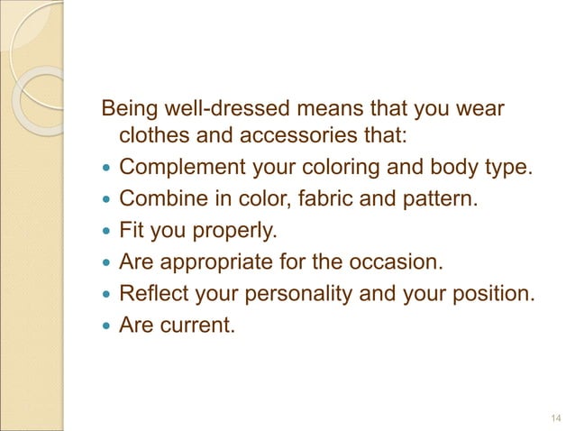 Chapter 2 Professional Dress for Men and Women.ppt