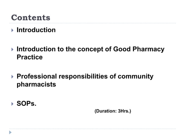 Chapter 2_Professional responsibilities of community pharmacists.pptx | Pharmaceutical Industry ...