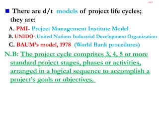 Chapter two Project life Cycle. power point, Ethiopia | PPTX
