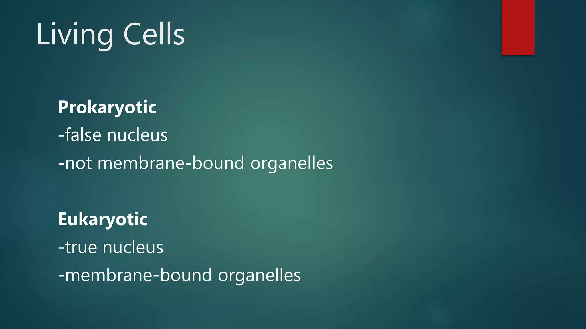 Chapter 2 Prokaryotic and Eukaryotic Cells | PPTX