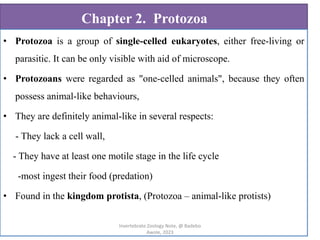 Chapter 2 protozoa and their phylum to get | PPT