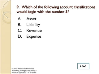 Chapter 2 quiz | PPT