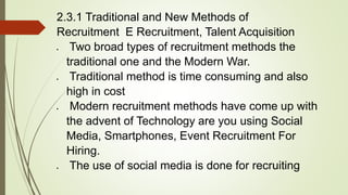 Chapter 2 Recrutiment & selection.To study and explain employee ...