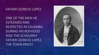 Chapter 2 report in rizals life | PPTX