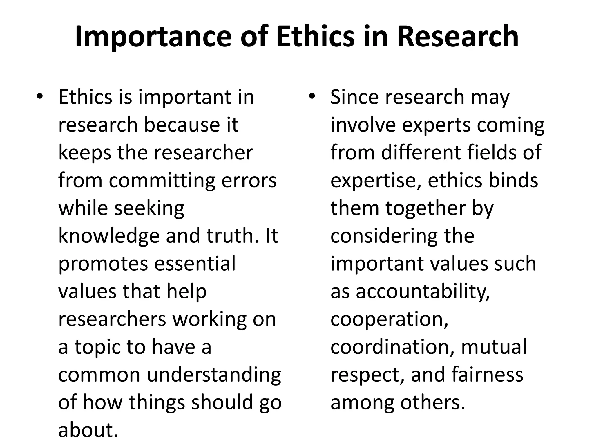 Chapter 2: Ethical Principles of Research | PPTX