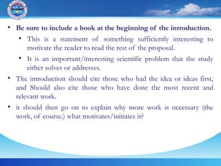 Chapter 2 Research Proposal and Its elements.ppt | Educational ...