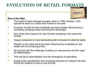 Retail Formats and Theories | PPT