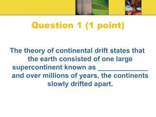 Chapter 2 - The Living Earth review | PPT