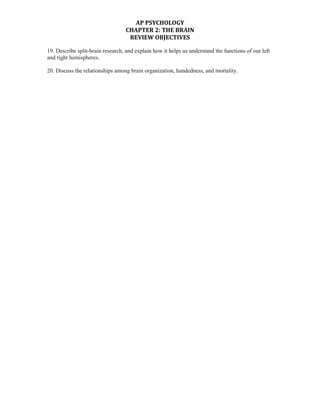 Chapter 2 review qs | PDF