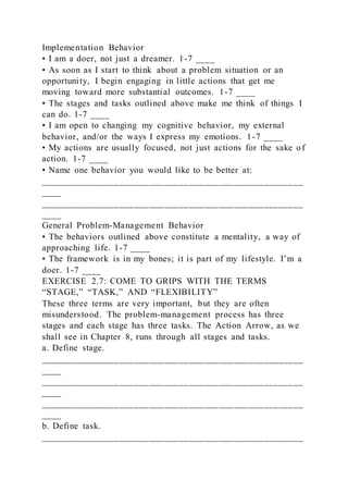 Chapter 2 review the problem management and opportunity-developme | PDF