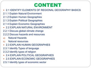 Chapter 2 REGIONAL GEOGRAPHY | PPTX