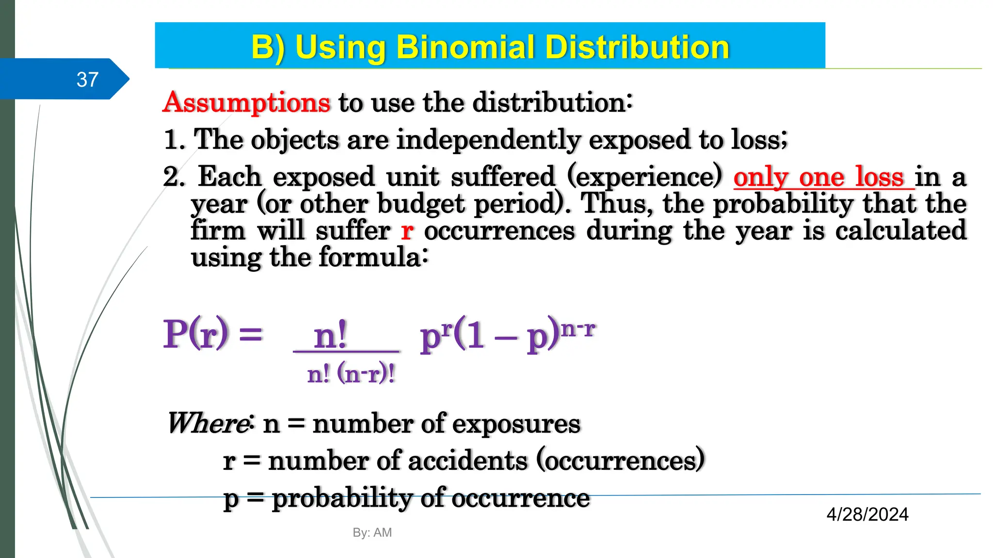 Chapter 2 Risk Management and insurance marketing department | PPTX