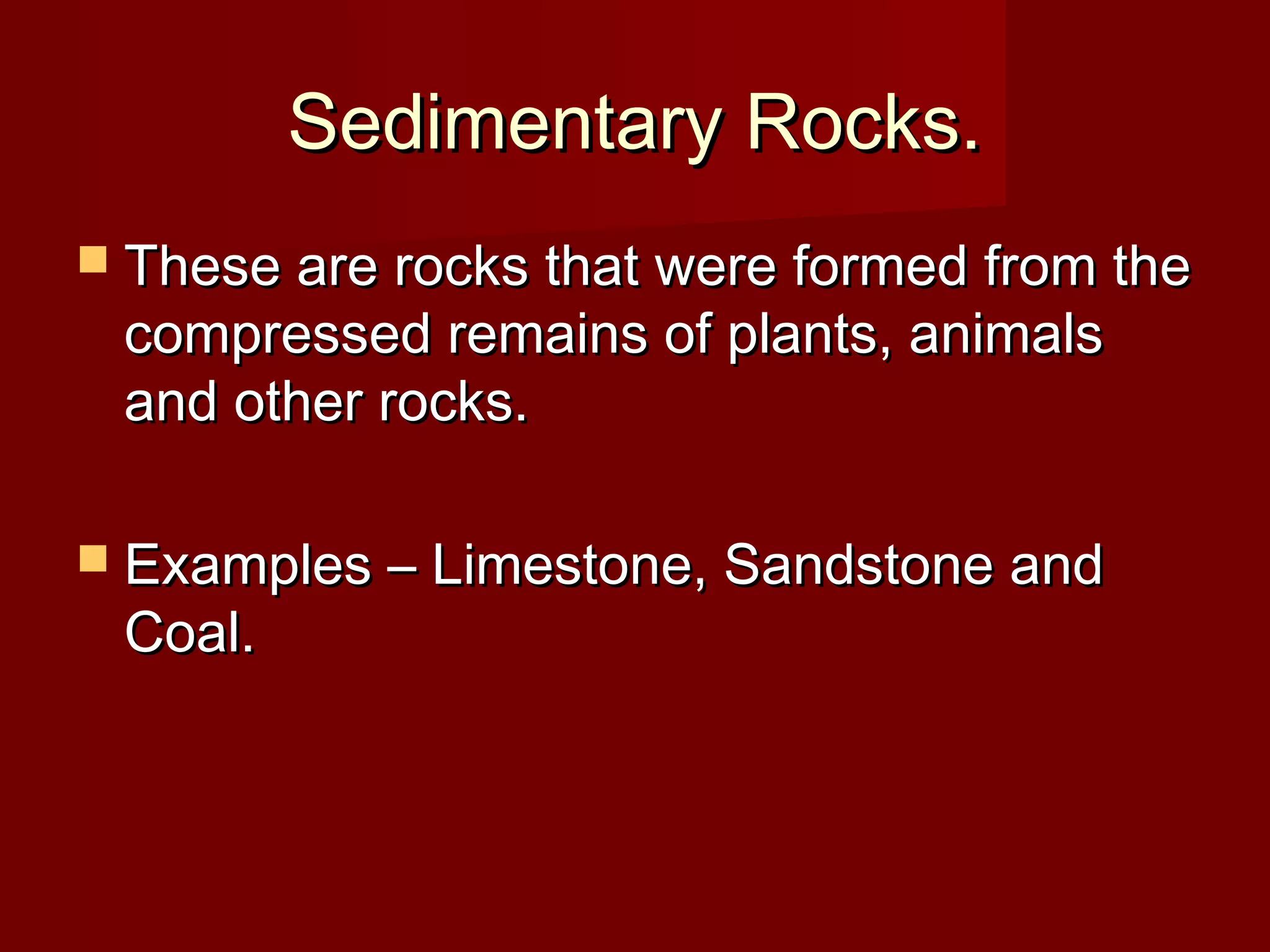 Rocks | PPT