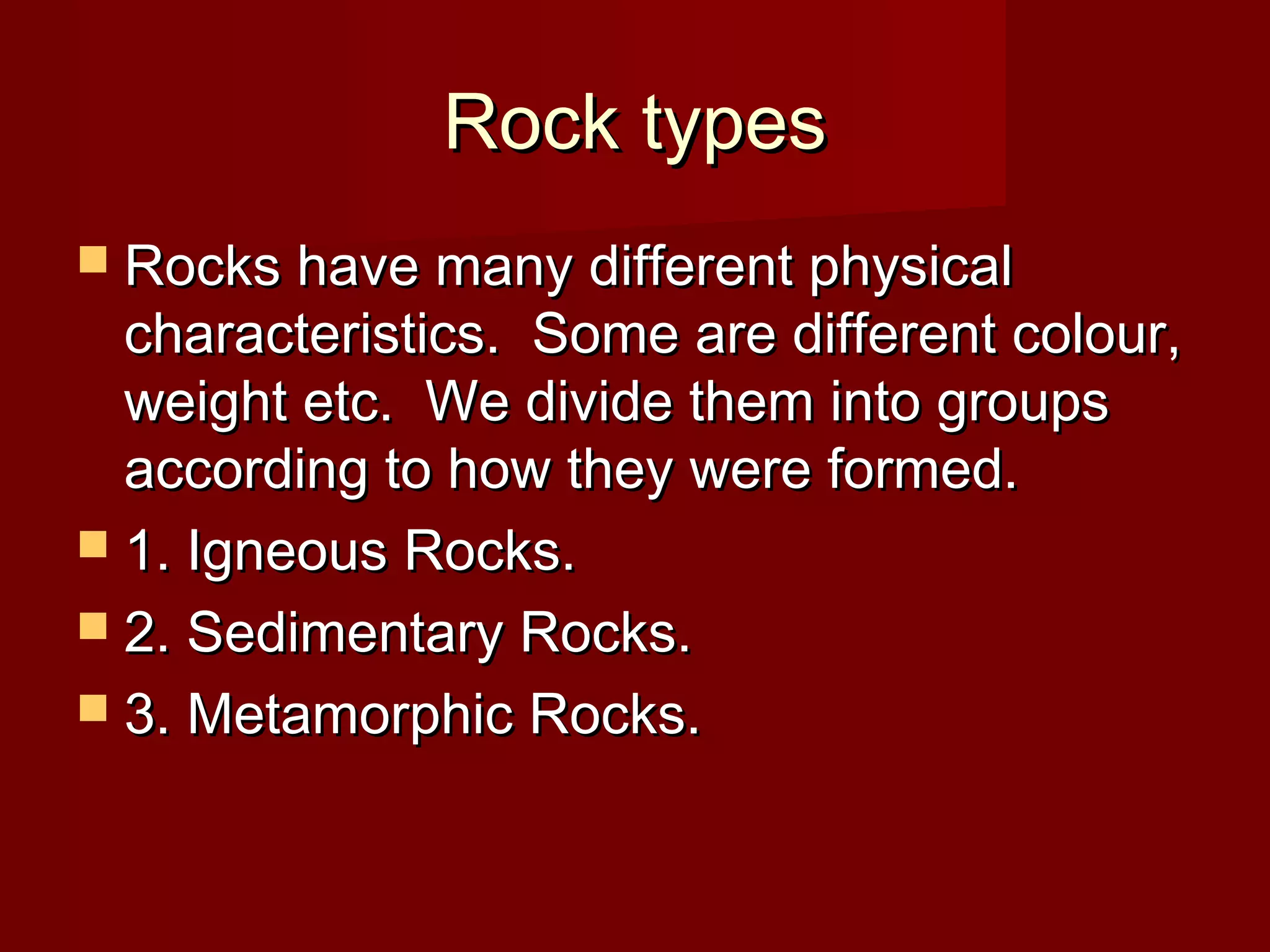 Rocks | PPT