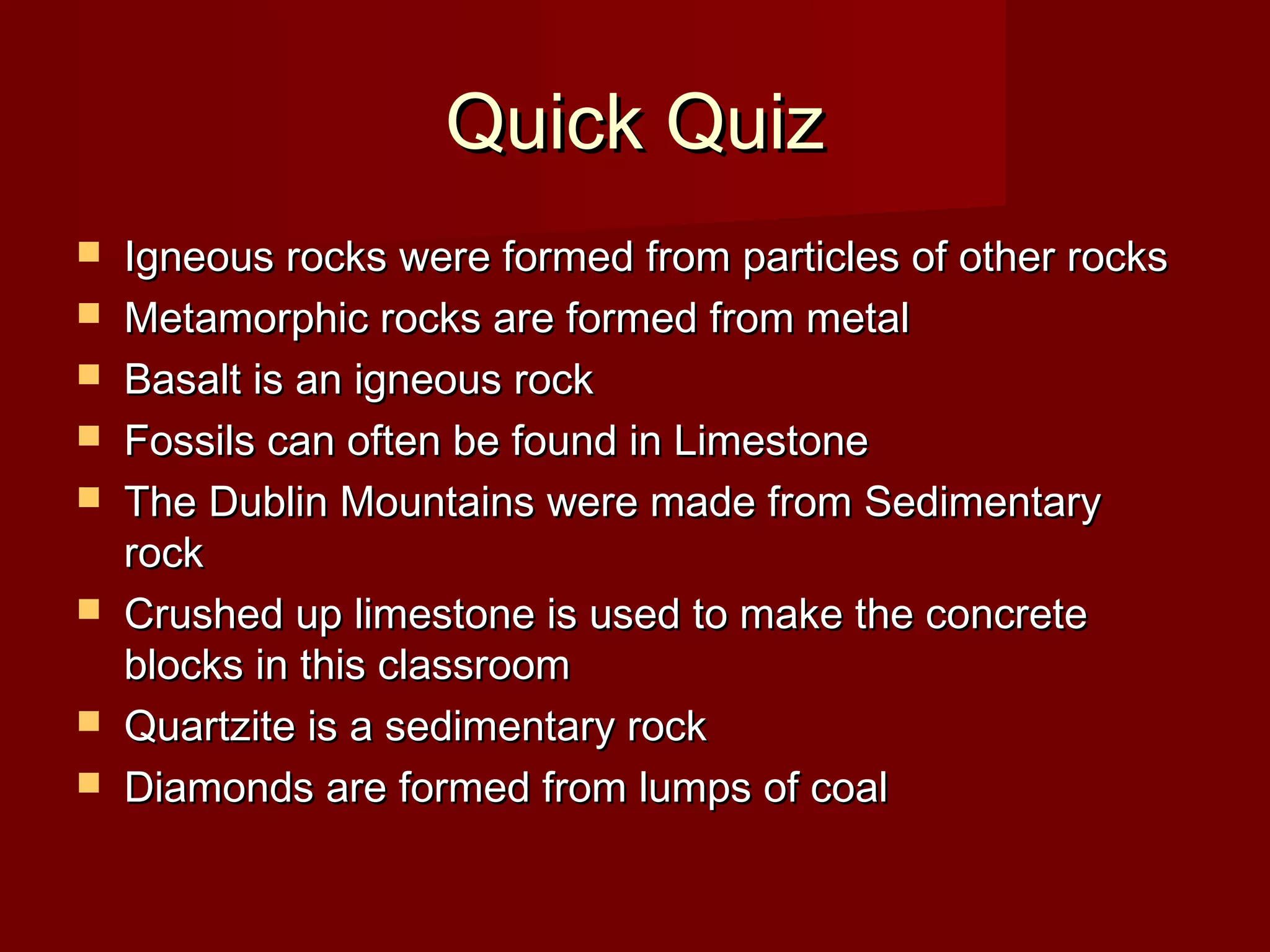 Rocks | PPT