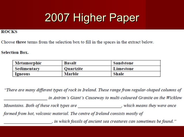 Rocks | PPT