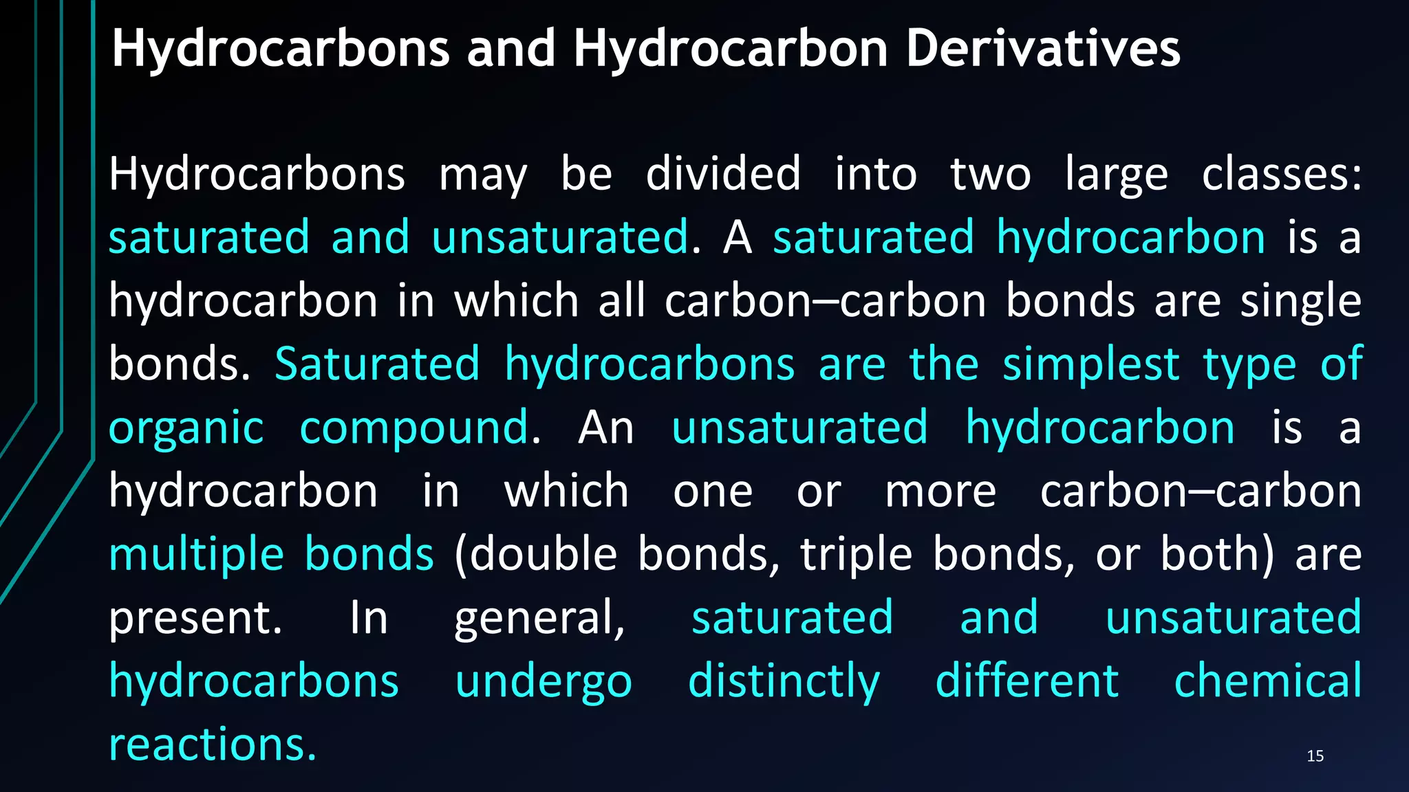 Chapter 2 Saturated Hydrocarbons | PPTX