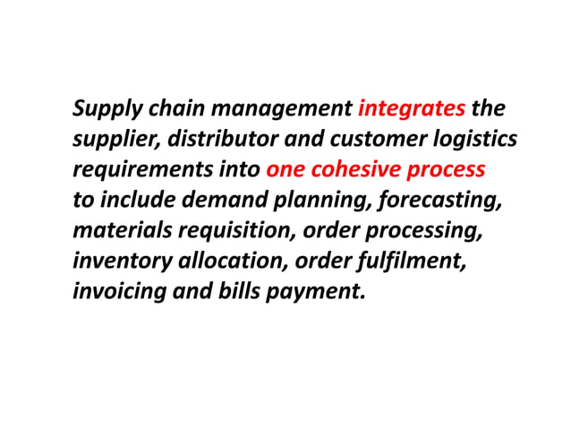 Chapter 2 scm | PPTX