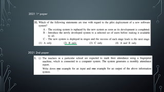 System Development life cycle for grade 11 | PPTX
