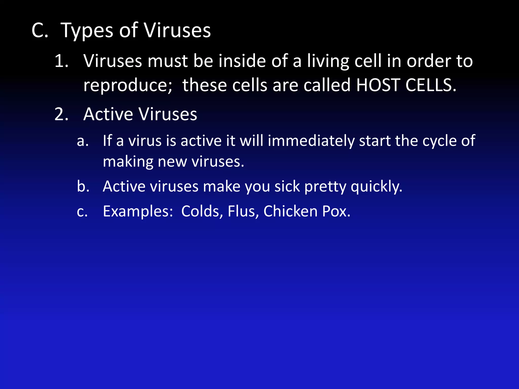 Chapter 2 section 3 (viruses) 2011 | PDF