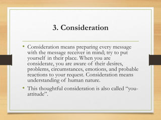 Chapter 2 seven_cs | PPT