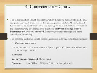 Chapter 2 seven_cs | PPT