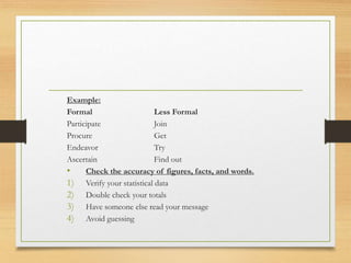 Chapter 2 seven_cs | PPT