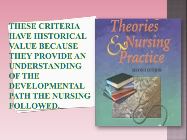 Chapter 2 significance of nursing theory as a discipline and profession ...