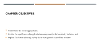 Chapter 2_Significance of SCM in the hospitality industry.pptx