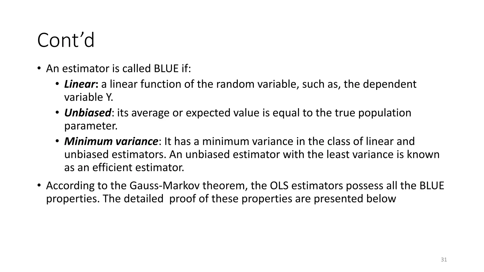 Chapter 2 Simple Linear Regression Model.pptx
