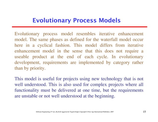 Chapter 2 software development life cycle models | PDF