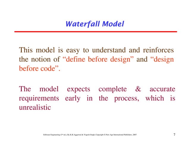 Chapter 2 software development life cycle models | PDF