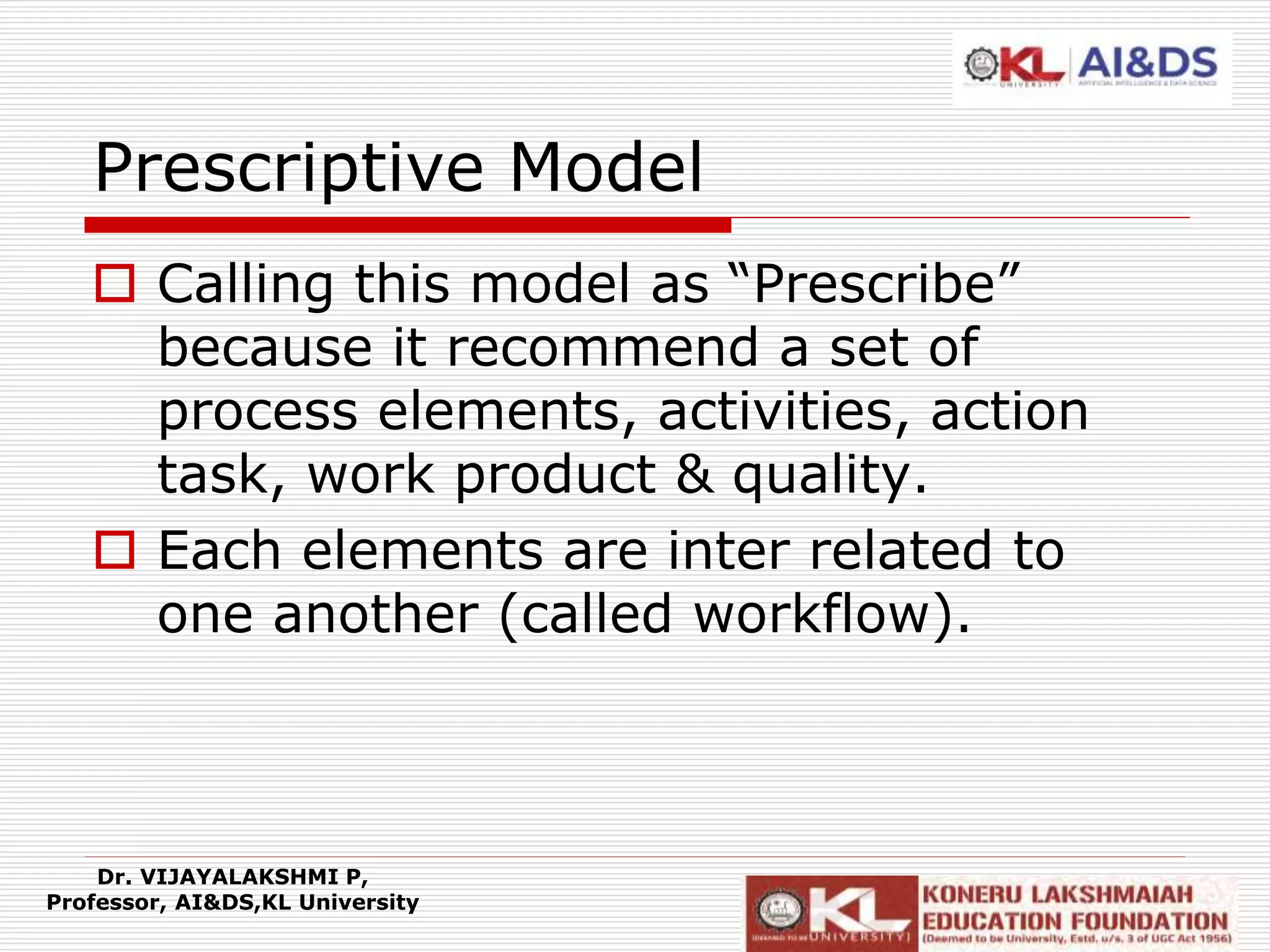 Chapter 2 Software Process.pptx | Computer Software and Applications | Computing
