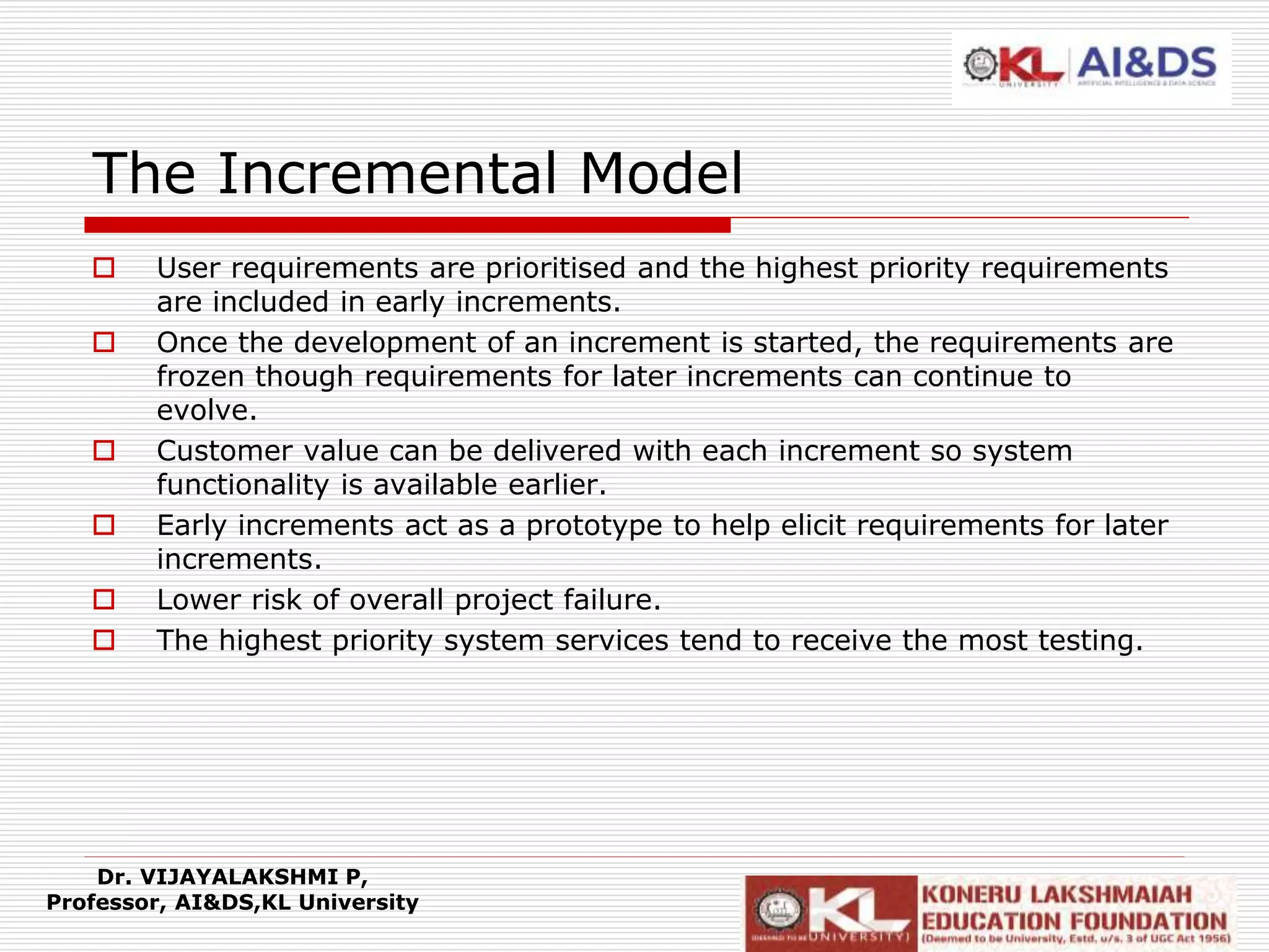 Chapter 2 Software Process.pptx | Computer Software and Applications | Computing