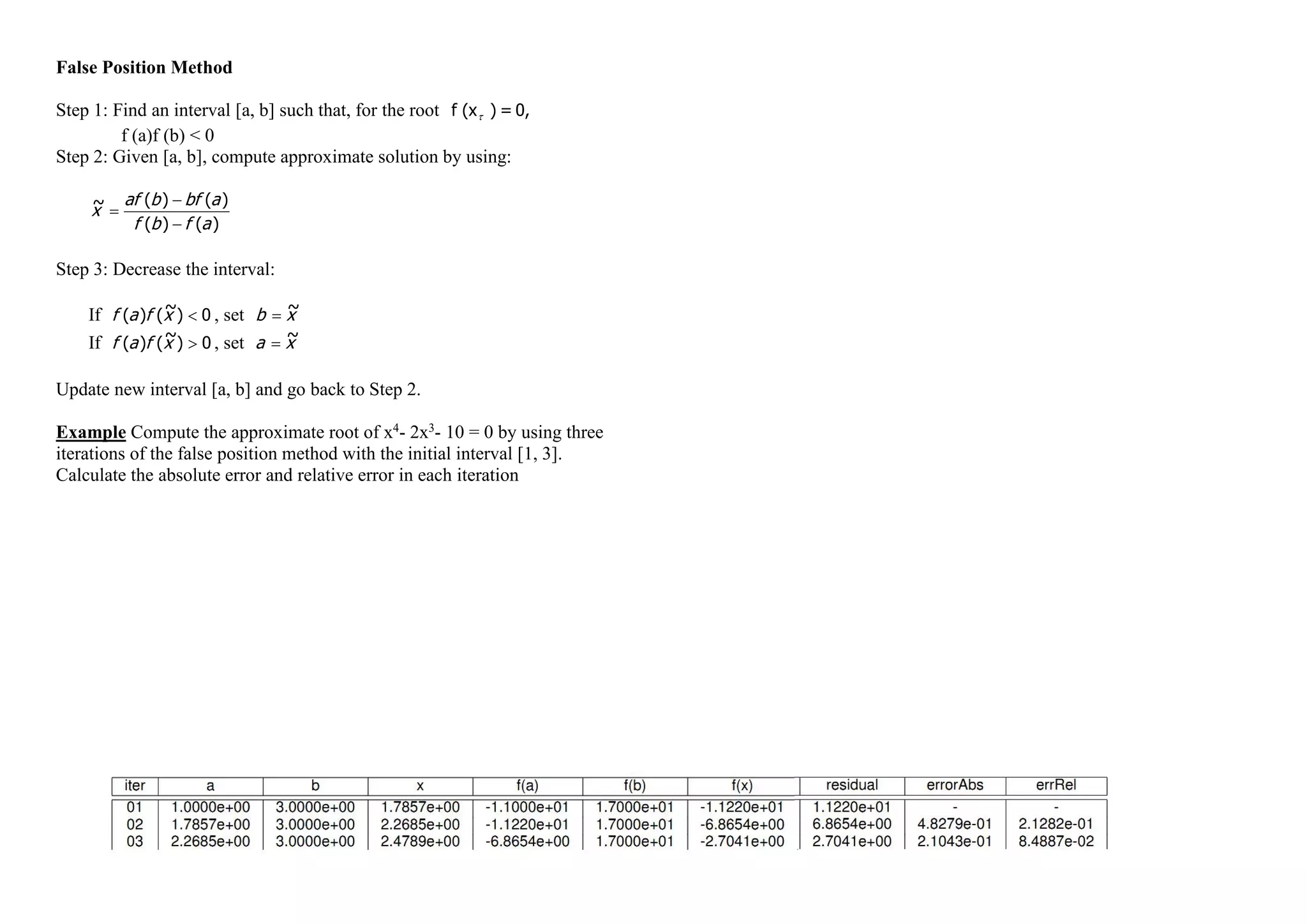 Chapter 2 solving nonlinear equations | PPT Chapter 2 solving nonlinear equations | PPT