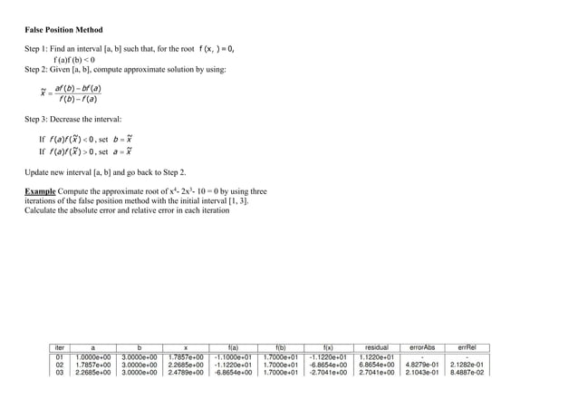 Chapter 2 solving nonlinear equations | PDF | Physics | Science