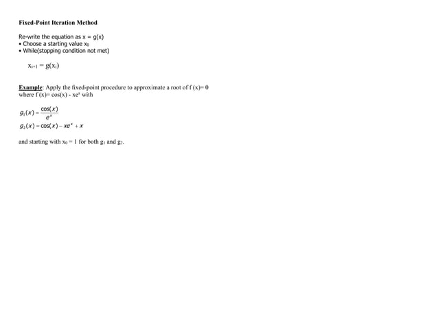 Chapter 2 solving nonlinear equations | PDF | Physics | Science