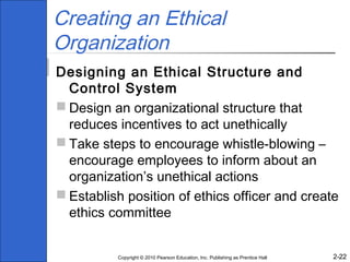 Chapter 2 stakeholders, managers, and ethics | PPT