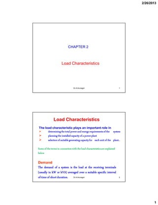 Load Characteristics | PDF
