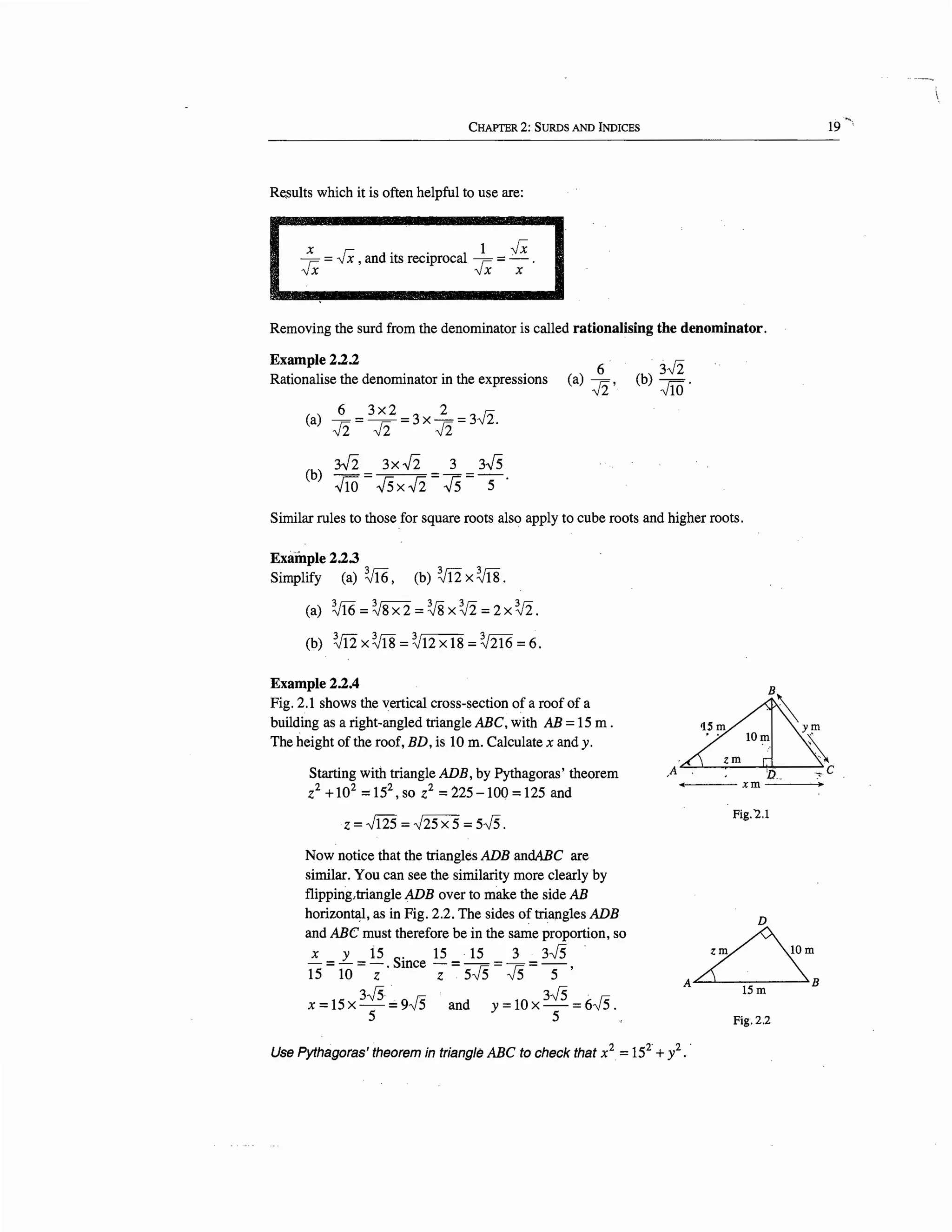 Chapter 2 surds and indicies | PDF
