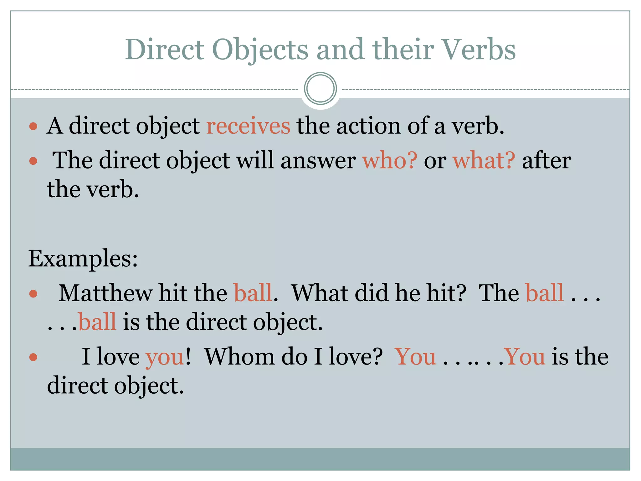 Chapter 2 the accusative case | PPTX