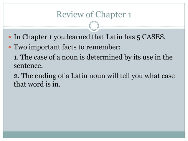 Chapter 2 the accusative case | PPTX