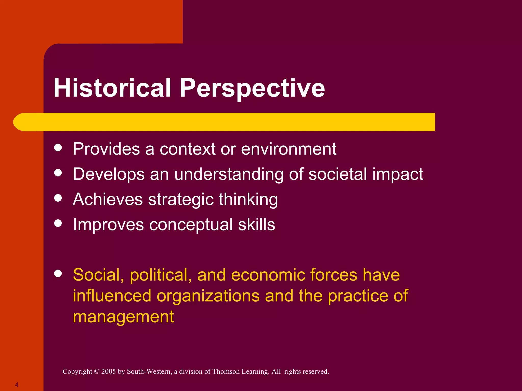 Chapter 2 the evolution of management thinking | PPT