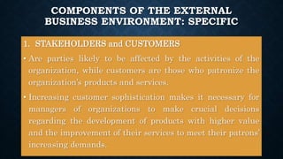 Chapter 2 The Firm and Its Environment lesson 1 | PPTX