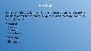 CHapter2_The Internet and the Web.pptx (computer fundamental) | PPTX