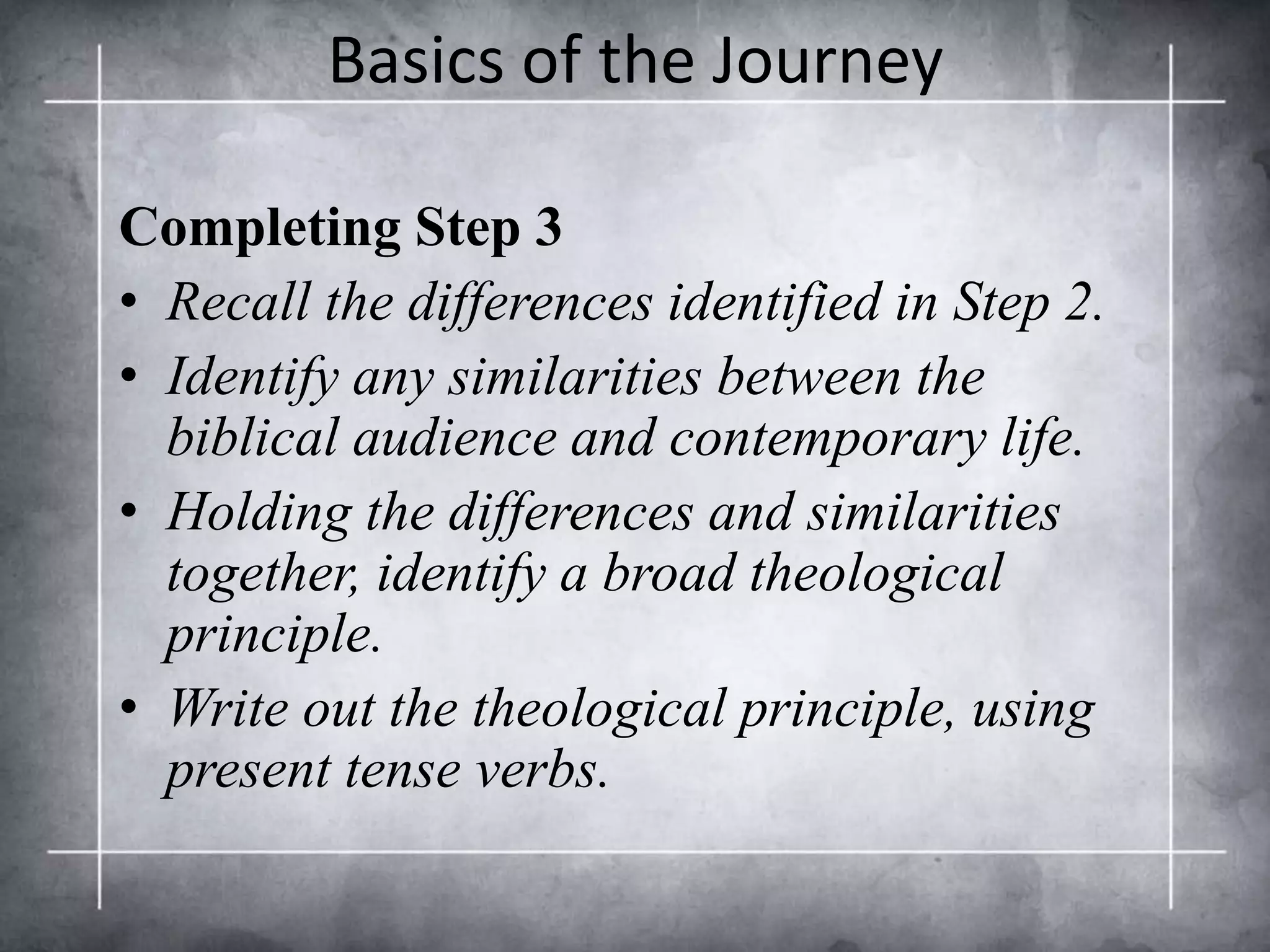 Chapter 2 the interpretative journey | PPTX