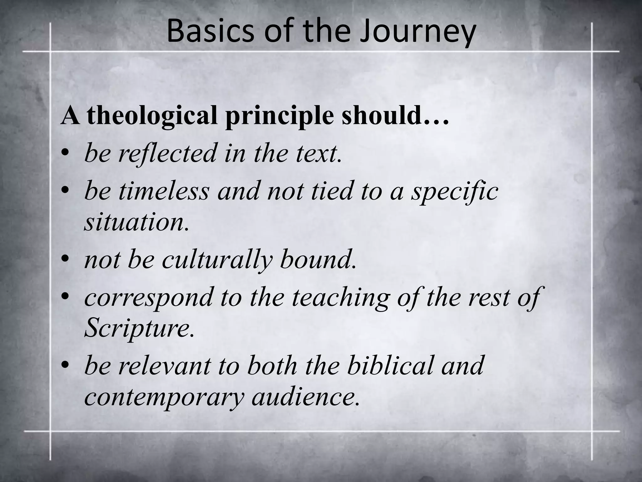 Chapter 2 the interpretative journey | PPTX