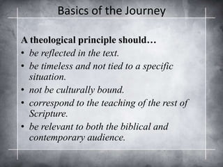 Chapter 2 the interpretative journey | PPTX